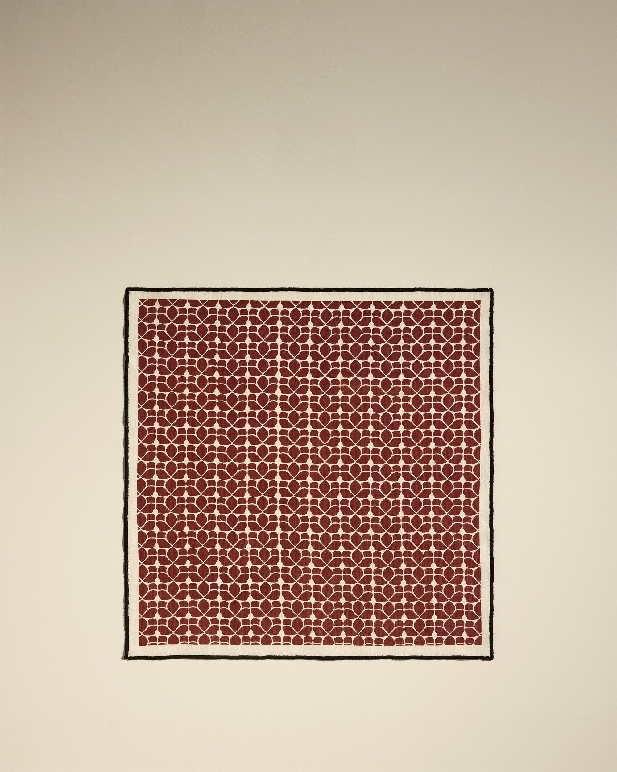 Serviette de table Flore - Terracotta | Maison Sarah Lavoine