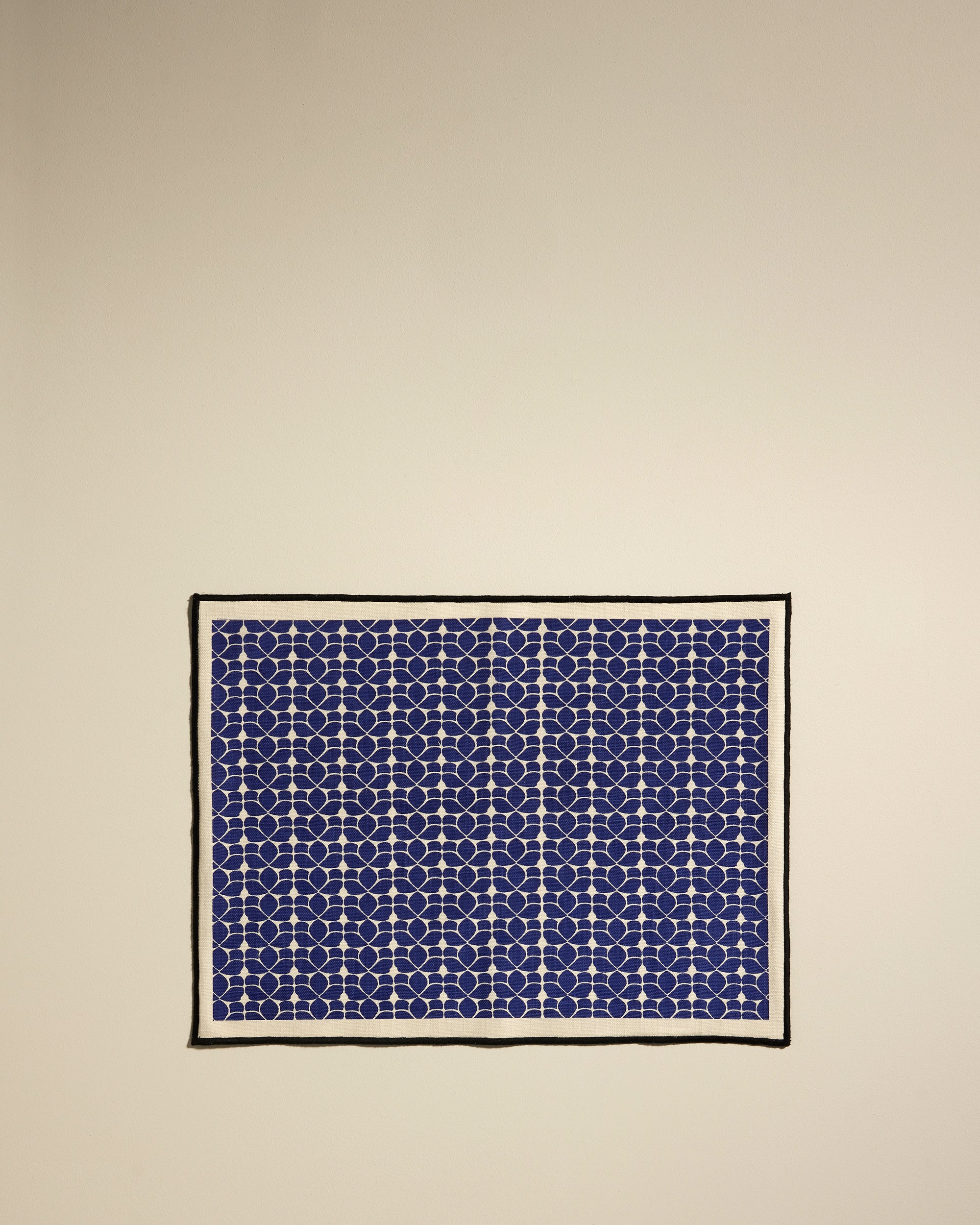 Set de table Flore en coton - Outremer | Maison Sarah Lavoine